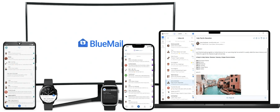 Cross Platform | BlueMail App